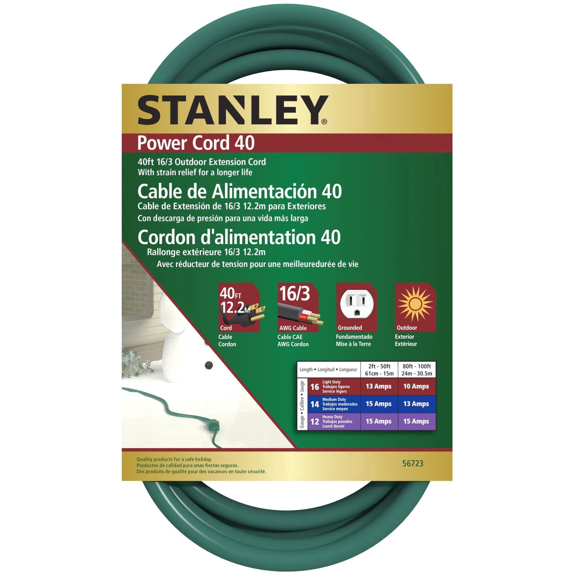 Click here for Stanley Power Cord 40 Green prices