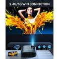 GOODEE PROJECTOR 4K WIFI BLUETOOTH FHD 1080P MINI PROJECTOR - TITANIUM ...