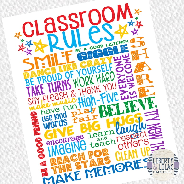 Elementary Art Classroom Posters