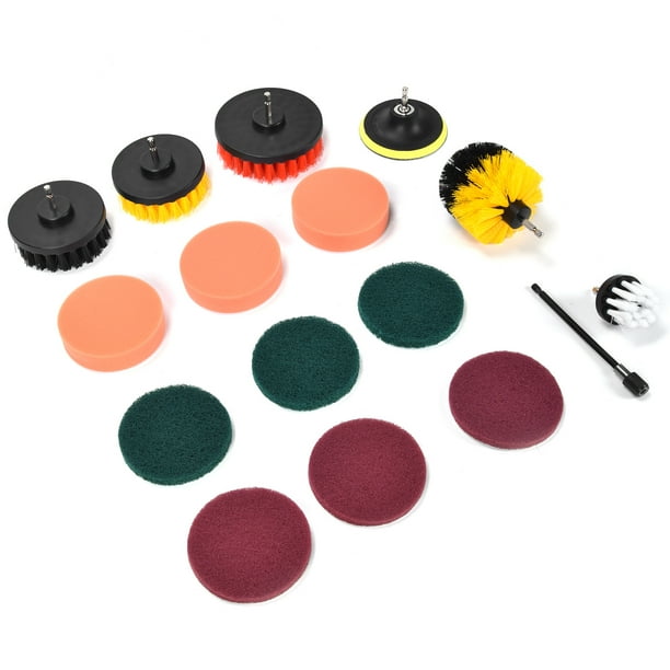 Electric Drill Brush Set, Drill Brush Kit Plastic Nylon For Household ...