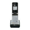 AT&T TL86009 DECT 6.0 2-line Telephone Accessory Handset, 1, Silver ...