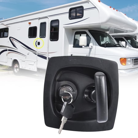 Essen Tool-box Lock Square Convenient Black Trailer Recessed Paddle ...