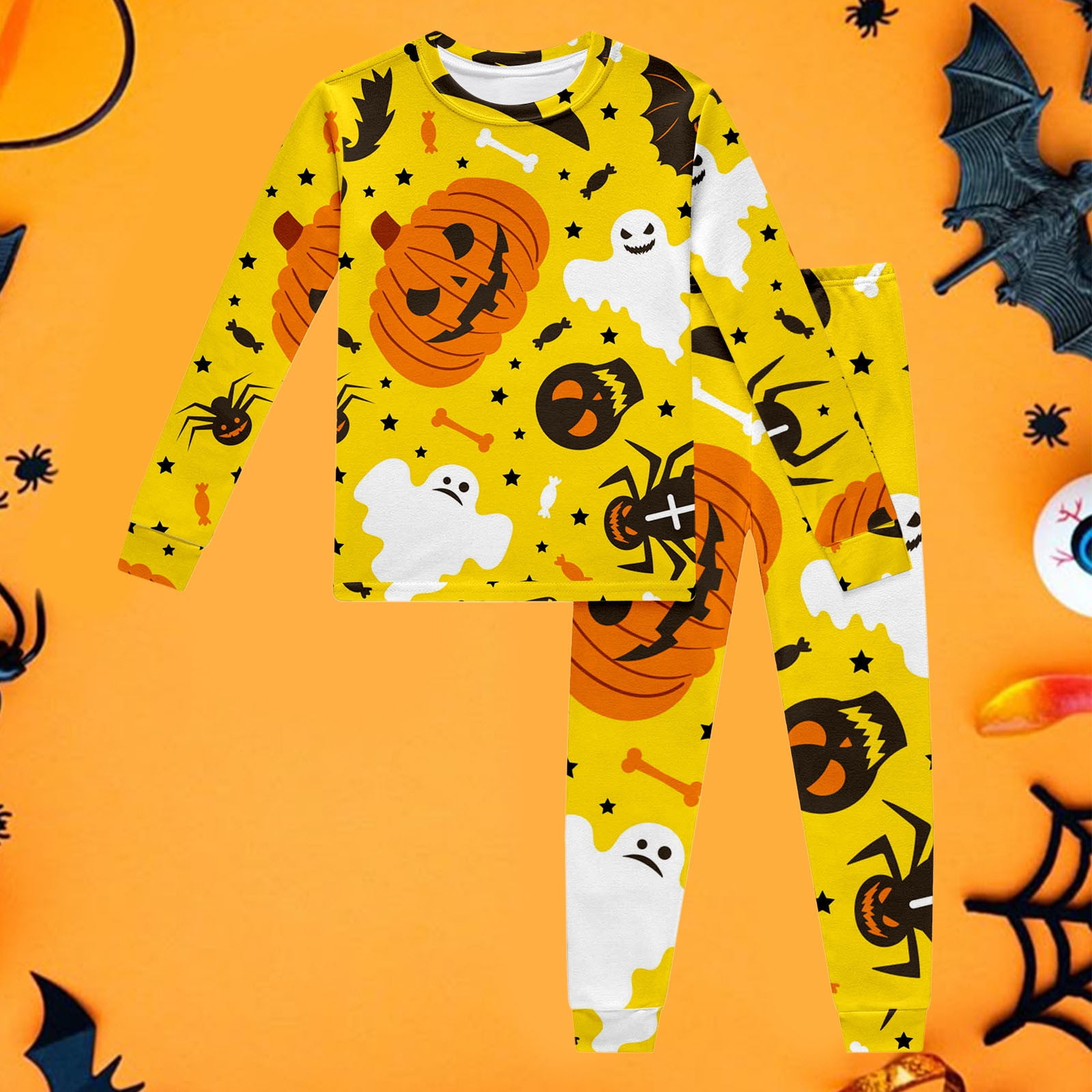 Click here for Willbest Boys Halloween Pajama Set Long Sleeve Pum... prices
