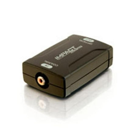 C2g Coaxial To Toslink Optical Digital Audio Converter - 1 X Rca Female ...
