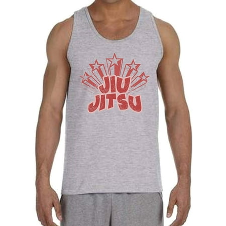 Mens Comic Jiu Jitsu KT T29 Gray Tank Top Gray | Walmart Canada