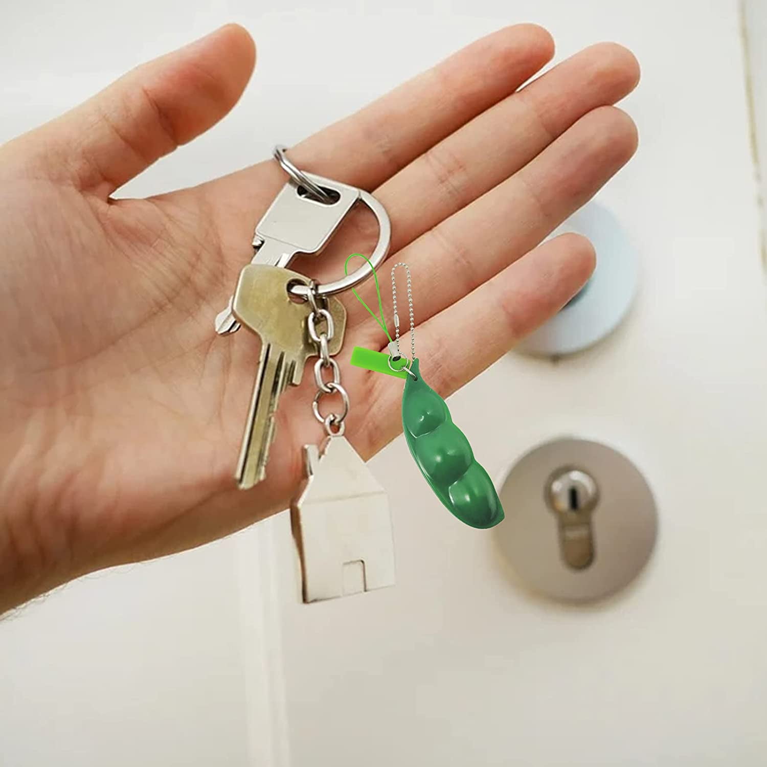 Buy Pea Poppers Fidget Toy, 6 Packs Funny Facial Expressions Squeeze a ...