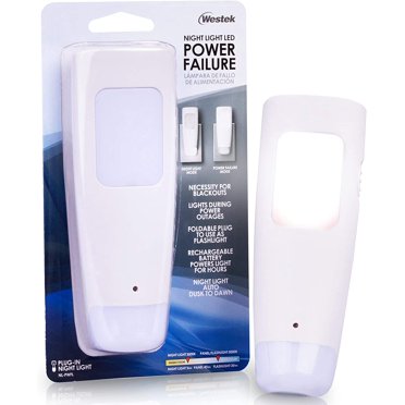 Energizer 4-in-1 LED Power Failure Night Light, Dusk to Dawn, 38511 ...