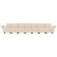 Naomi Home Sarah Contemporary DIY Sofa Collection-Color:Beige,Fabric ...