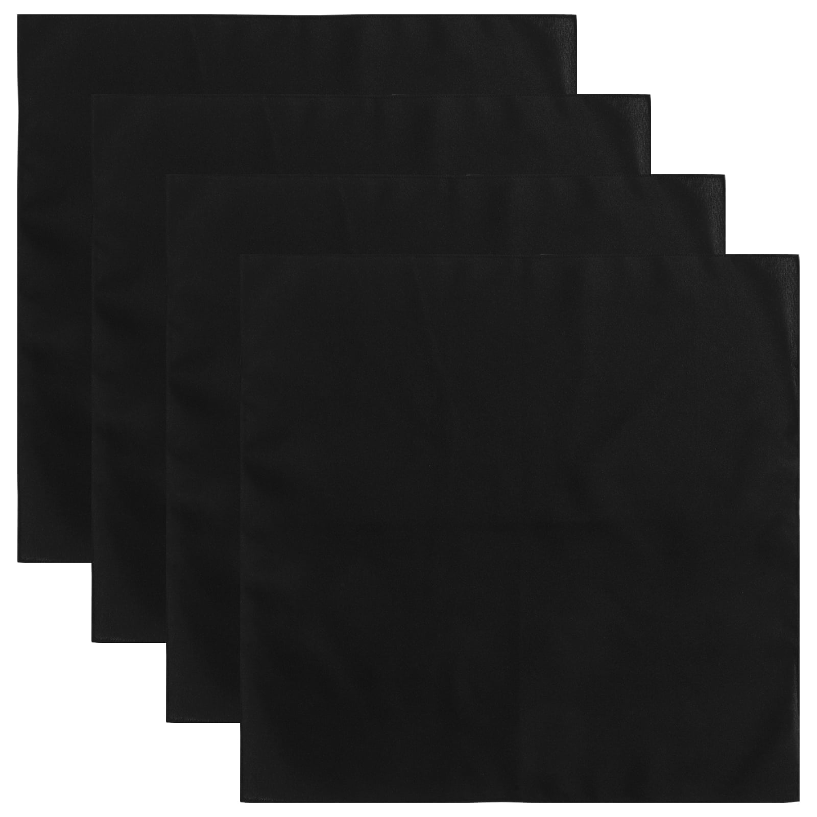Click here for Alvinma 4pcs Black Cloth Napkins 17x17inch Washabl... prices