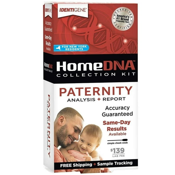 Home DNA Paternity Kit - 1 ct - Walmart.com