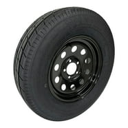 Loadstar Bias Tire and Wheel (Rim) Assembly ST215/75D-14 5 Hole C Ply ...