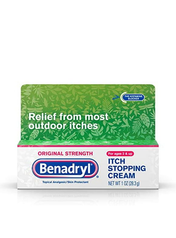Benadryl Itch Cream In First Aid