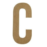 18" Chestnut Font Wood Letter - Walmart.com