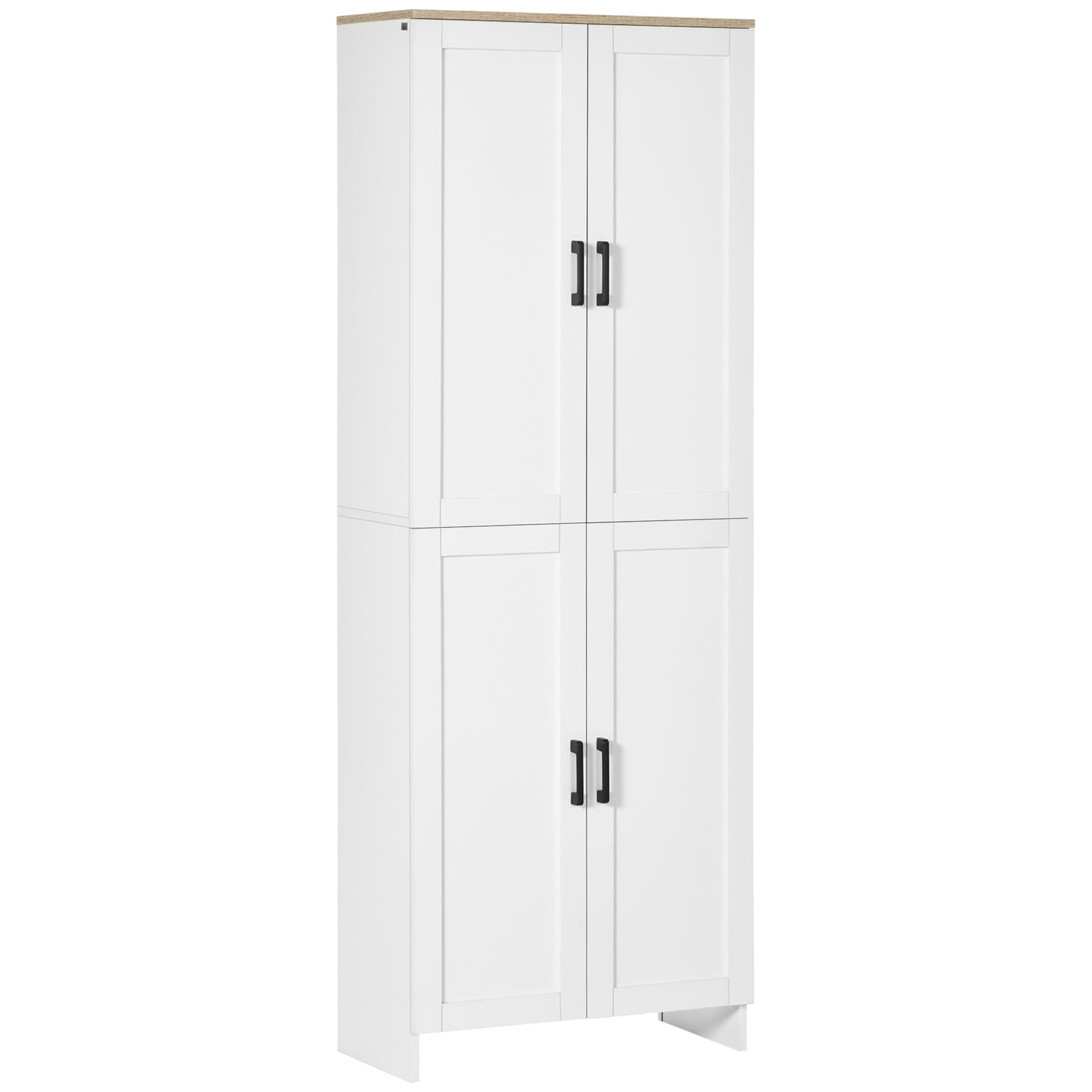 Click here for Homcom 67 Kitchen Pantry 4-Door Storage Cabinet Wi... prices