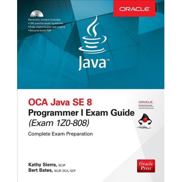 OCA/OCP Java SE 8 Programmer Certification Kit : Exam 1Z0-808 and Exam 1Z0-809 - Walmart.com