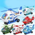 Children's Electric Toy Airplane Model Universal Helicopter Lights ...