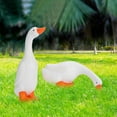 Garosa Outdoor Statues,2pc Simulated Water Duck Garden Decor Scene ...