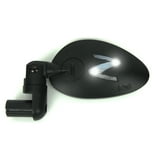Zefal Bike Mirror with LED Bike Light (Universal Handlebar Attachment ...