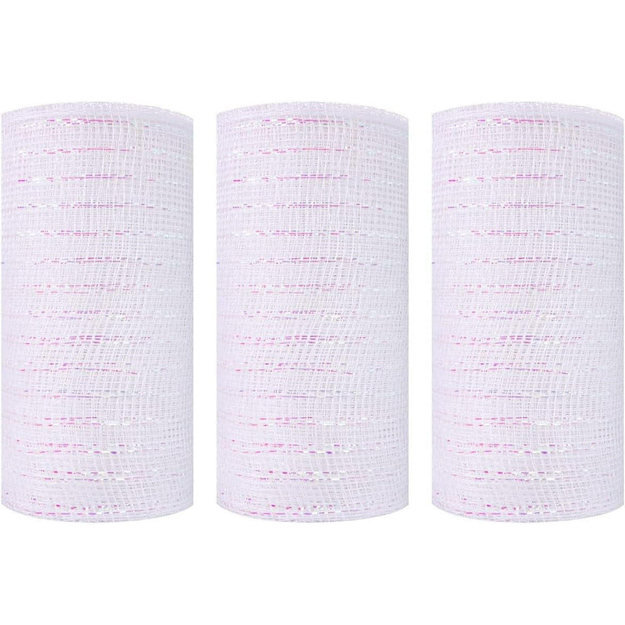 Click here for Xchangm 3 Rolls Pink Deco Mesh Ribbon  6 Inch X 30... prices