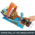 Hot Wheels Monster Trucks Arena Smashers Treasure Chomp Challenge ...