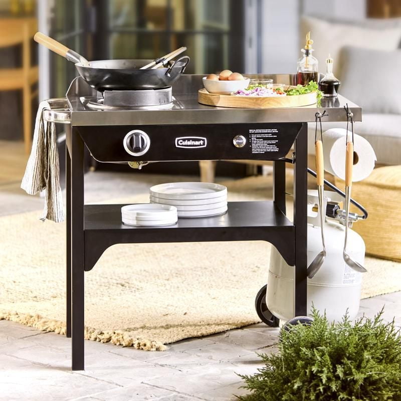 Click here for Cuisinart Outdoor Wok Station  With 14 Carbon Stee... prices