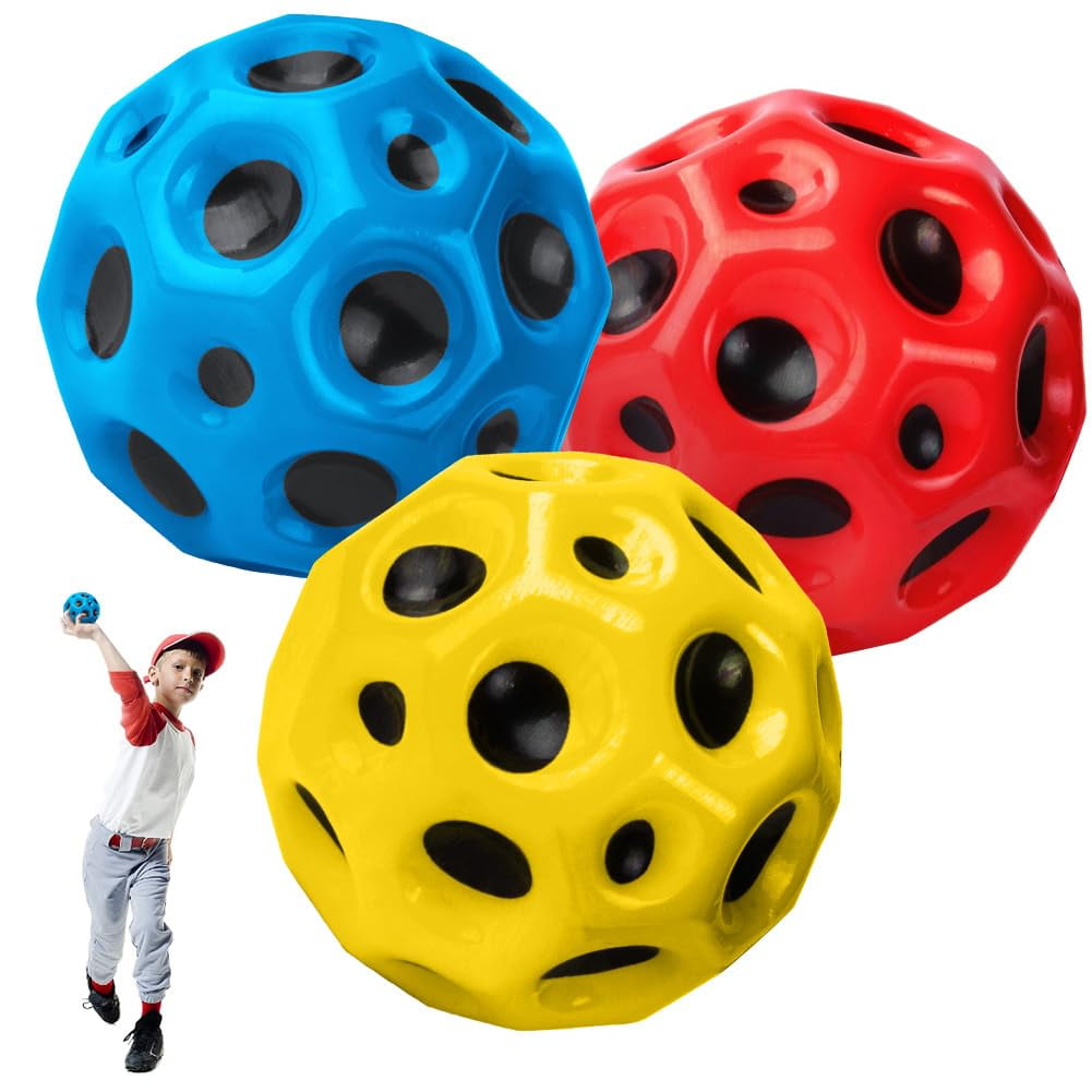 Click here for Hweilai 3 Pieces Moon  6.5cm Extreme Space Ball  P... prices