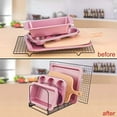 10+ Bakeware Organizer Rack for Kitchen Bakeware, Cookware, Dinnerware ...