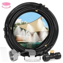 3pcs Water Misting Nozzles Kit, TSV 5 Way Garden Spray Irrigation ...