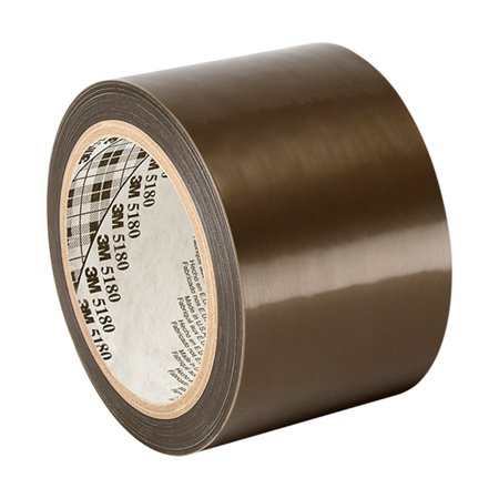 3M 5480 Gray PTFE Skived Film Tape Roll - 1.89 in. x 108 ft. Non Stick with Pressure Sensitive ...