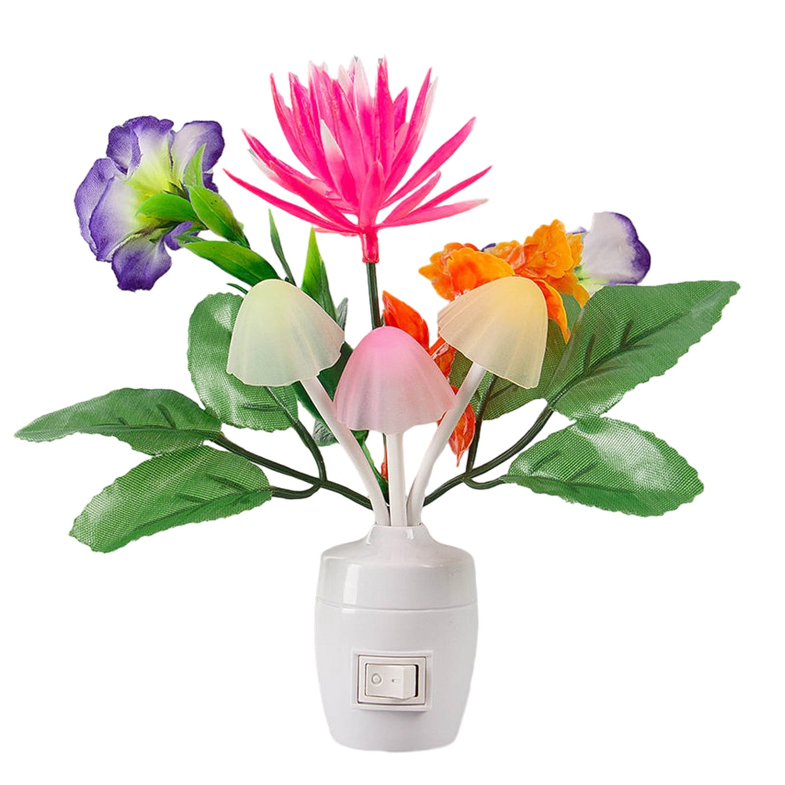 COFEST Color Changing Plug-in LED Flower Dream Lights For Children's ...