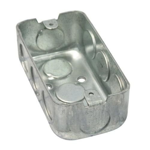 Crouse-Hinds TP594 Steel 1-Gang Utility Box 4 Inch x 2-1/8 Inch x 1-7/8 ...