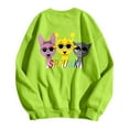 bbyeadc Girls Sprunki Sweatshirt Soft Casual Pullover Tops Long Sleeve ...