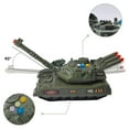 2CJOY Tank Toy Sets, Military Vehicles, Rotating Turret, Sound Effects ...