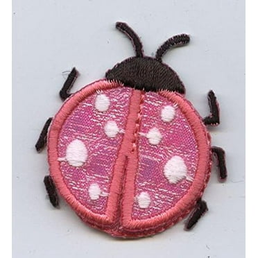 Large Red/Black Ladybug - High Quality Iron on Applique/Embroidered ...