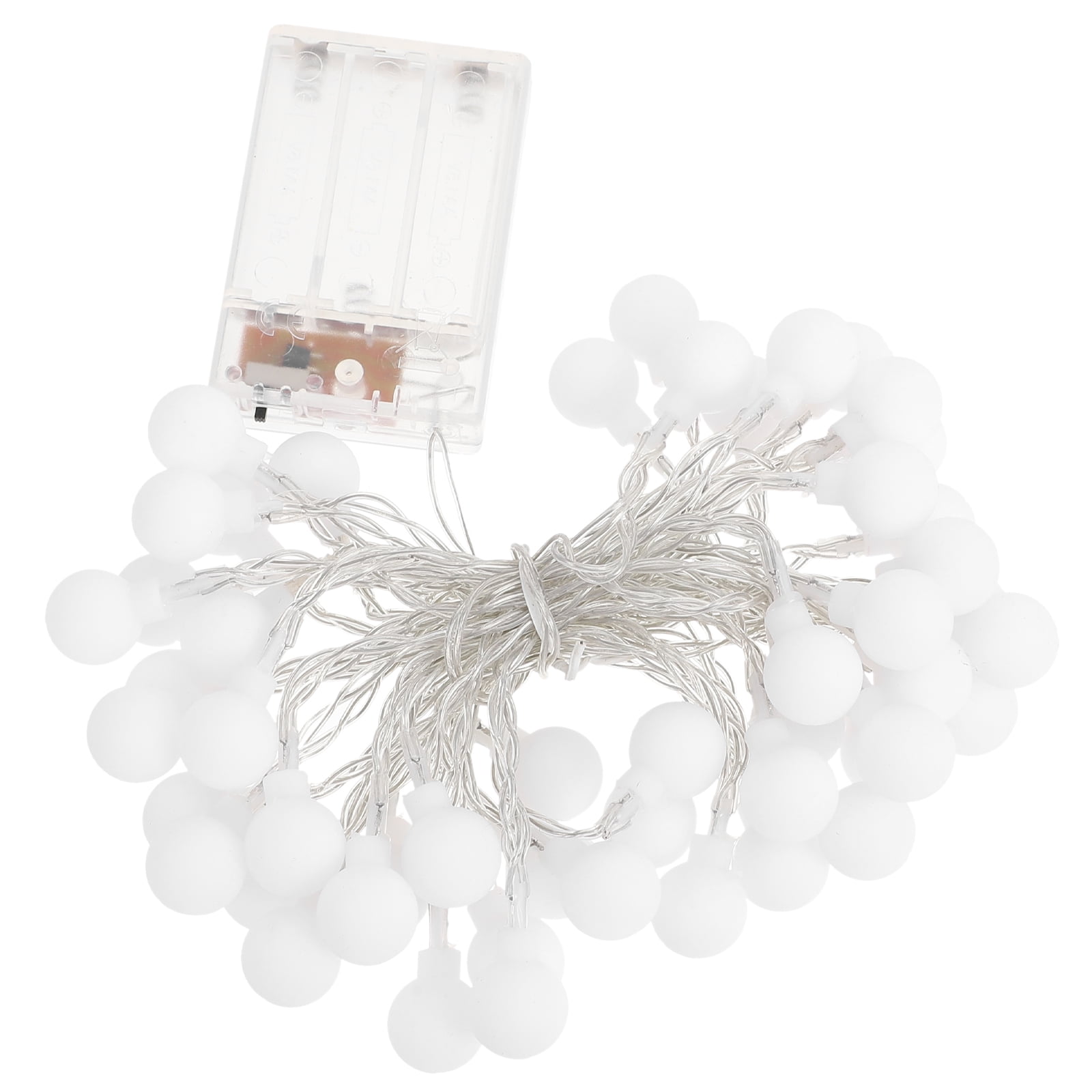 NUOLUX Round Ball Light String LED Light Strap Ornament Hanging Light ...