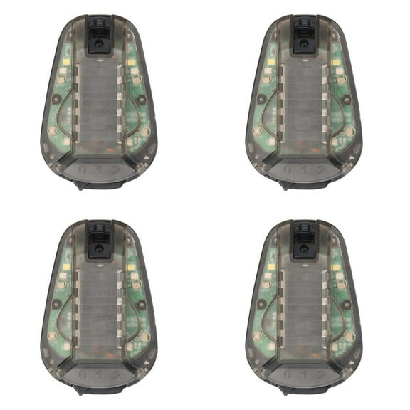 Bright LED Road Hazard Skip Light Flashing Safety Cone Topper Warning Light Road Block Lamp ...