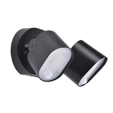 Mr Beams Wireless 120-Degree Bronze Motion Activated Outdoor Integrated ...