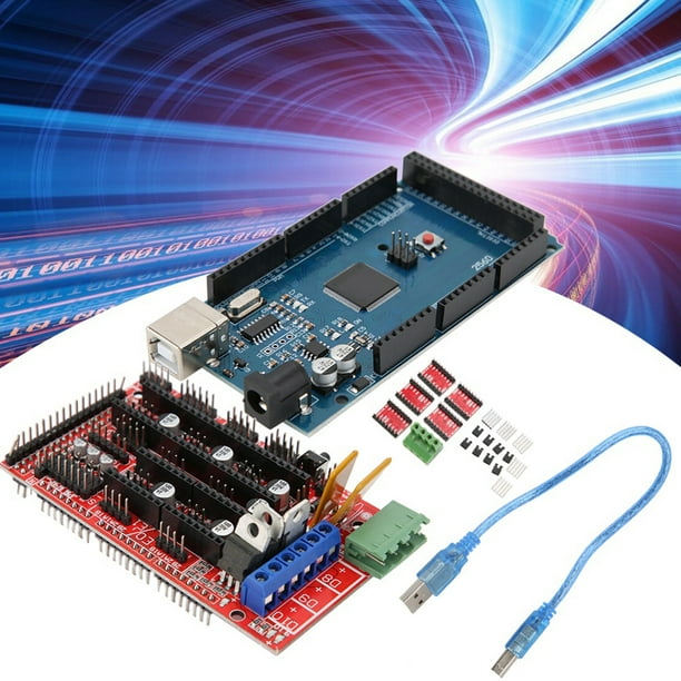 Professional 3D Printer CNC Kit, A4988 Chip Board Heating Panel RAMPS 1 ...