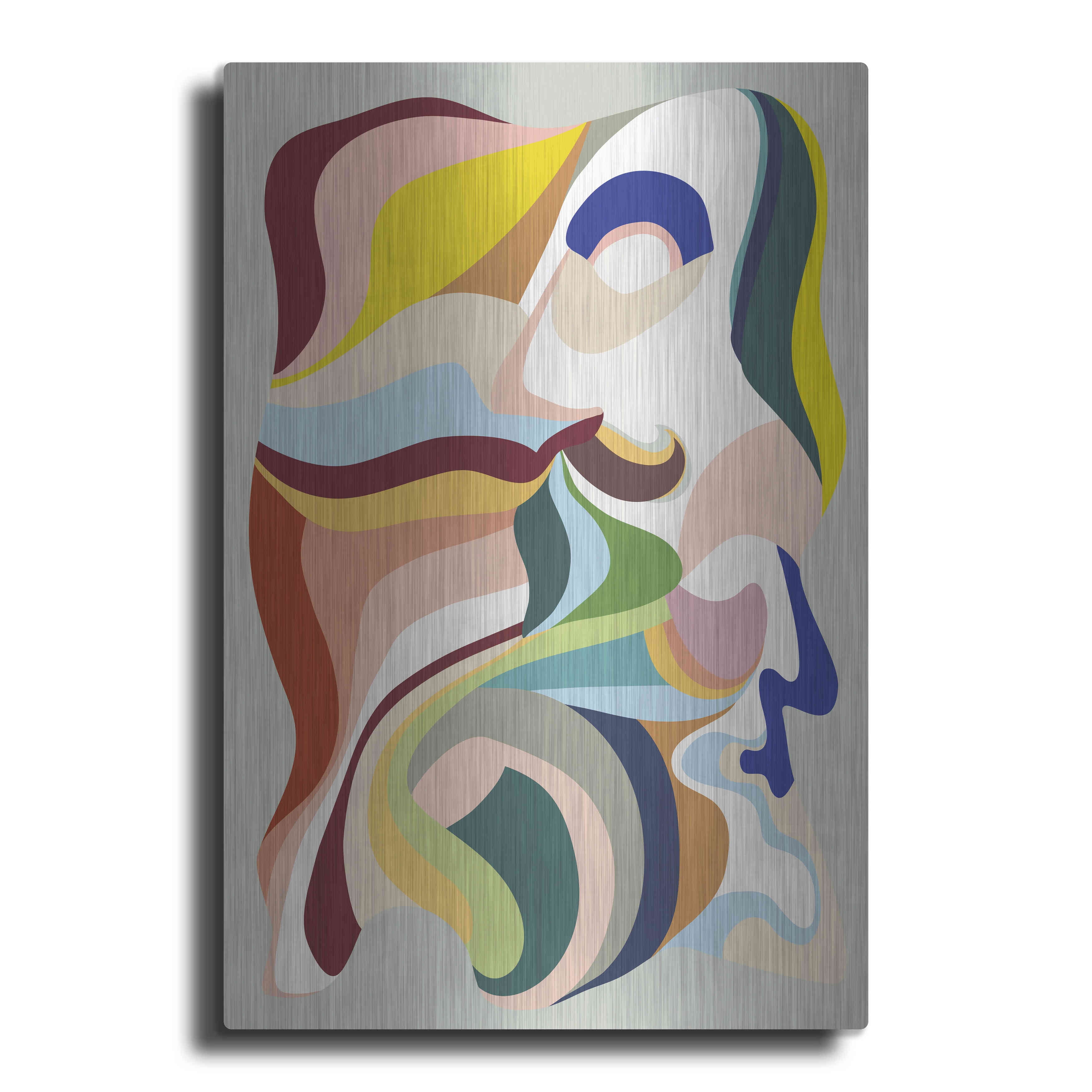 Luxe Metal Art 'Born Again 2' by Design Fabrikken, Metal Wall Art, 16 ...