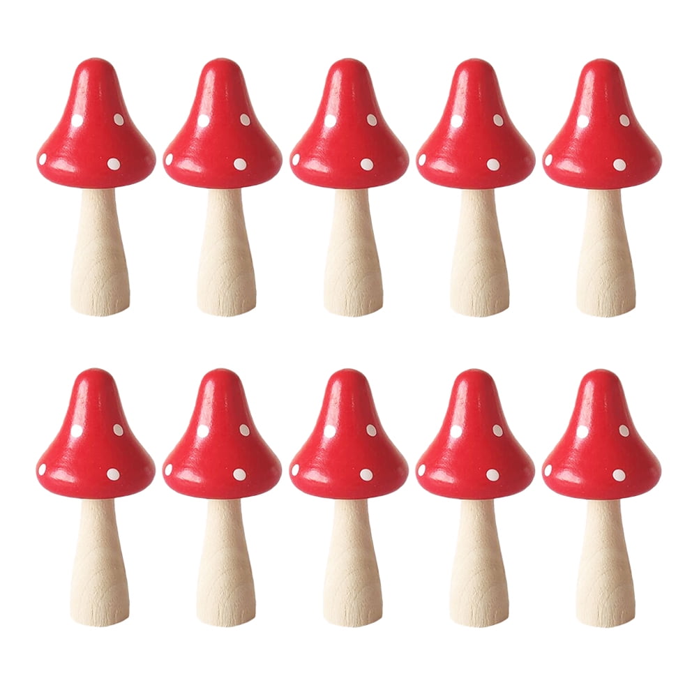 Click here for Weiweiguan 10pcs Rural Style Mushroom Adornment Di... prices
