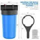 SimPure Whole House Water Filter System, with Carbon Filter and ...
