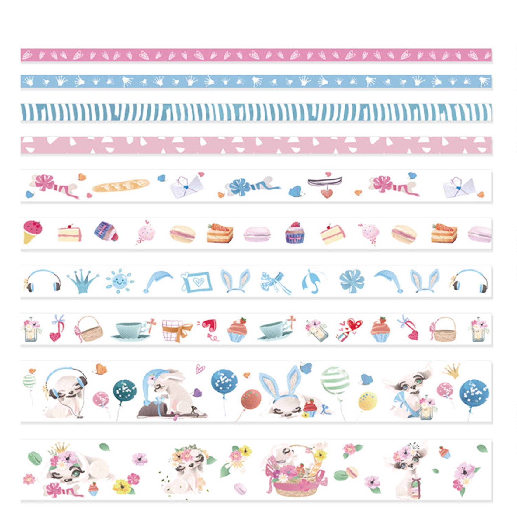 Click here for Amdohai 10 Rolls Washi Tape Set Cute Masking Tapes... prices