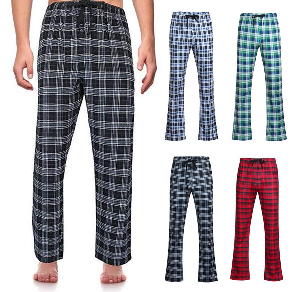 Click here for Styesk Mens Pants Mens Fashion Summer Casual Plaid... prices