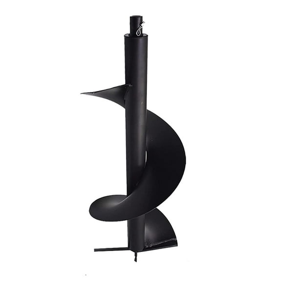 waltyotur 12 Inch Auger Bit Pneumatic Column Fence Digger Soil Drill ...