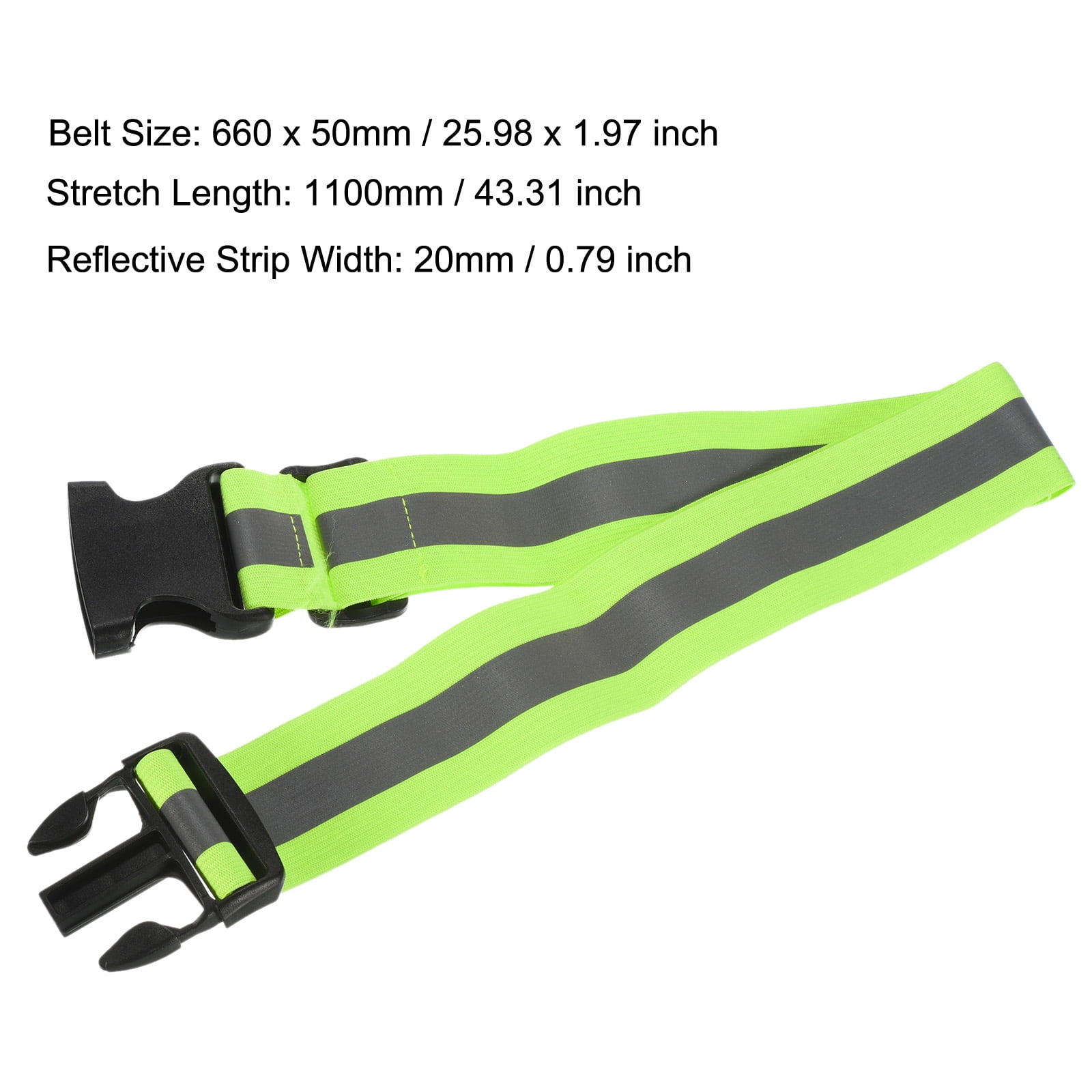 Buy Uxcell Reflective Belt Bands 26x2 Inch Strip High Visibility ...