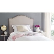 Safavieh Skyler Retro Arched Upholstered Headboard with Nail Heads ...