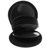 Monyance DVD Disc Holder Small CD Case Round CD Storage Bag DVD Disc ...