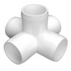 Furniture Grade 5-Way PVC Pipe Fittings, 2" X - Walmart.com