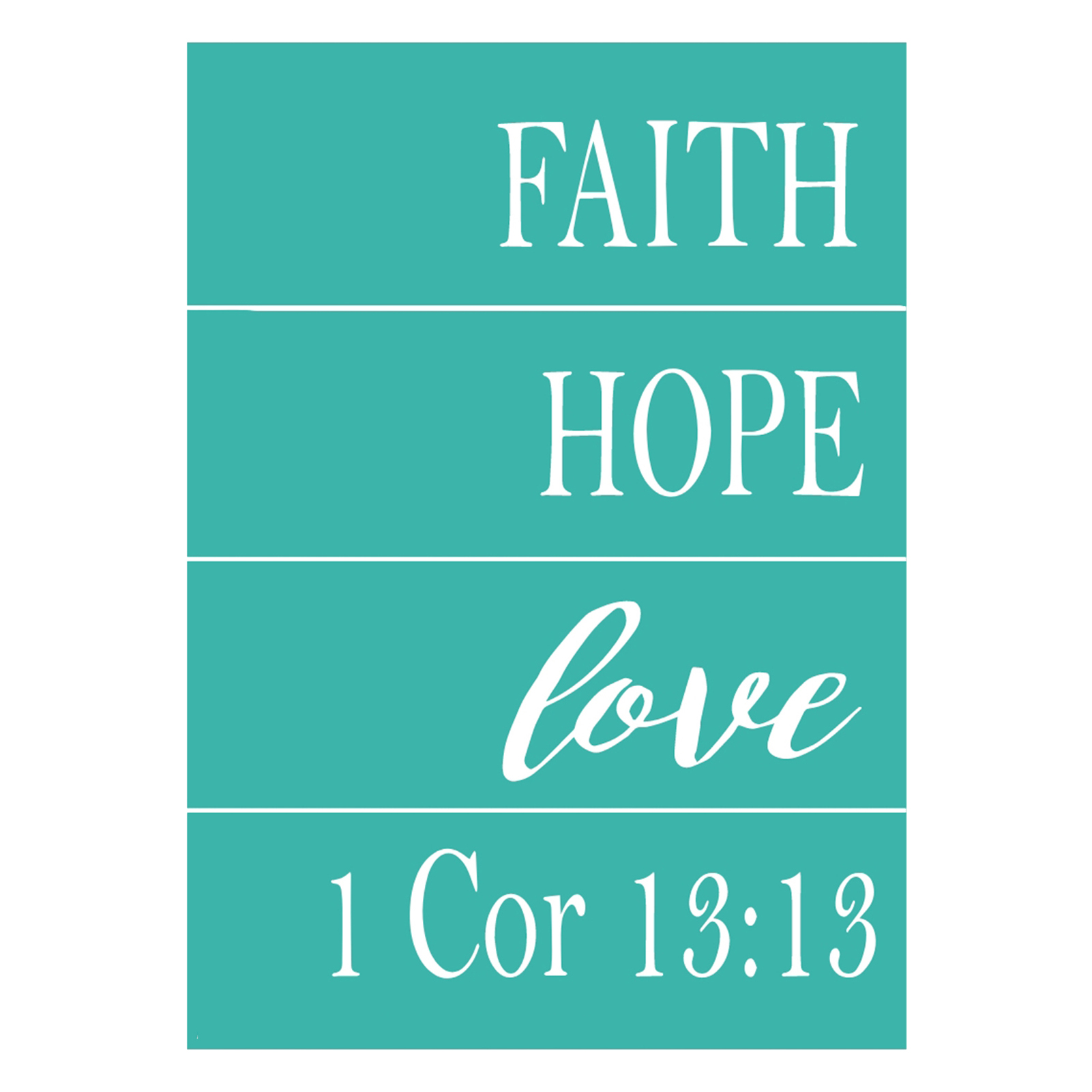 Farfi Silk Screen Printing Stencil Reusable DIY Letters Phrase Pattern ...