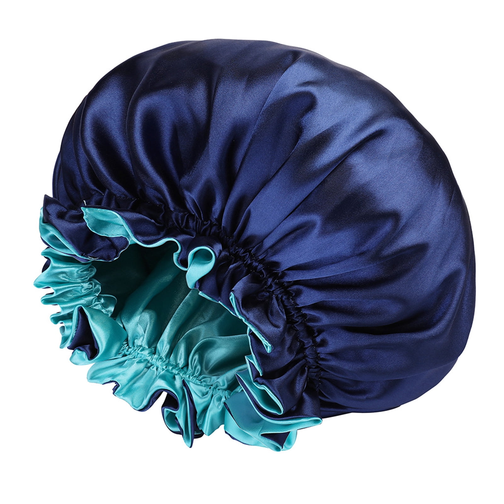Stain Bonnet Silky Sleep Cap Adjustable Satin Cap for Night Sleeping ...